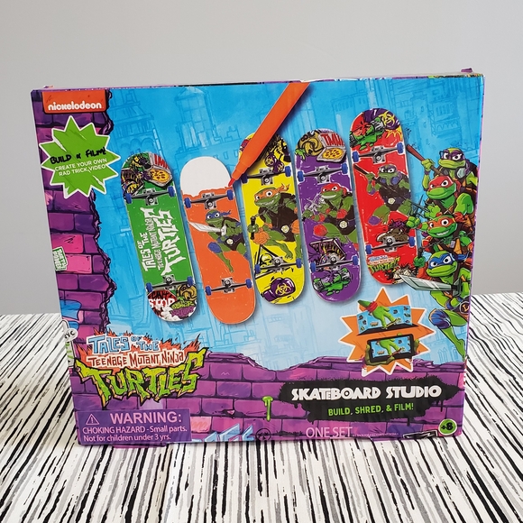 Nickelodeon | Toys | Teenage Mutant Ninja Turtles Skateboard Studio ...